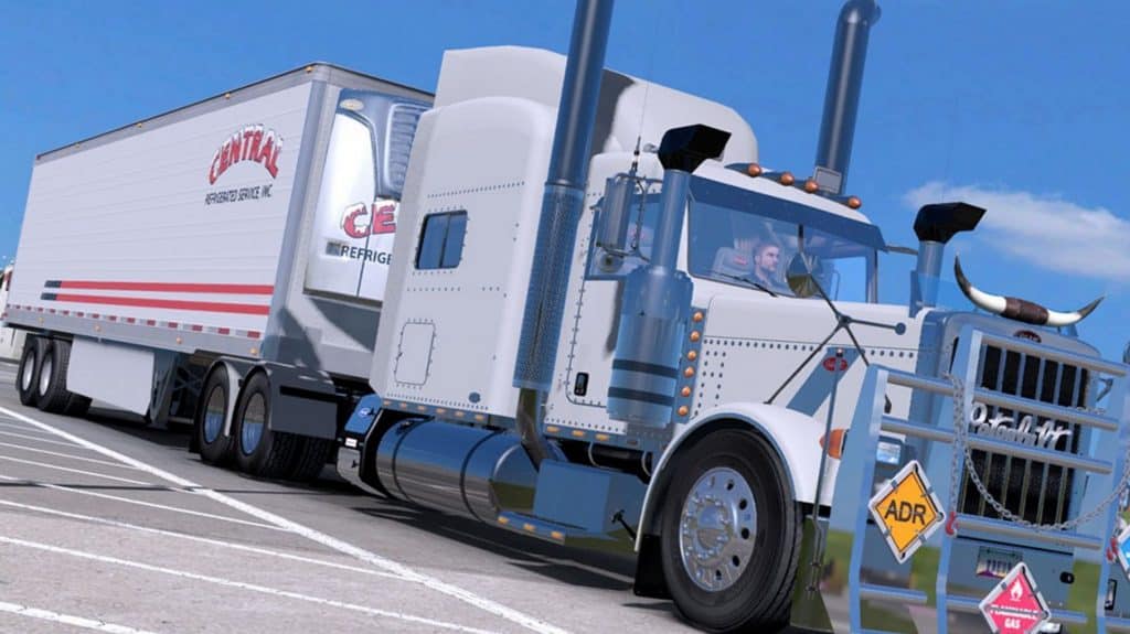 Central Refrigerated Trailer Reefer Mod | American Truck Simulator Mod