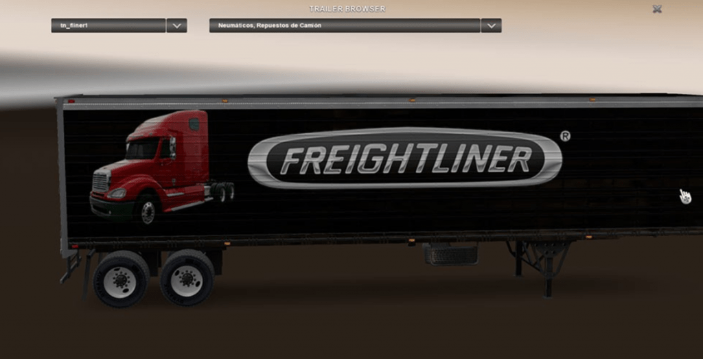 Freightliner Trailer Cargo and SKIN by ROBOTIC! ATS | American Truck ...