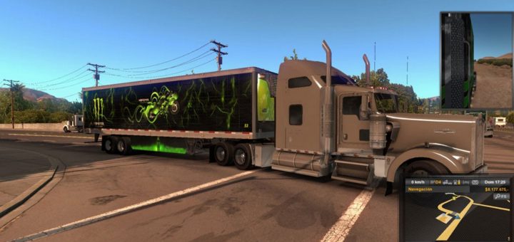Caravan Trailer ATS 1.32+ Mod - American Truck Simulator mod | ATS mod
