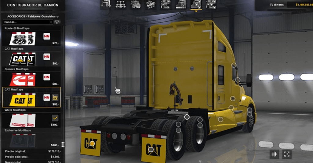 Mudflaps Pack HN 1.0 ATS | American Truck Simulator Mod