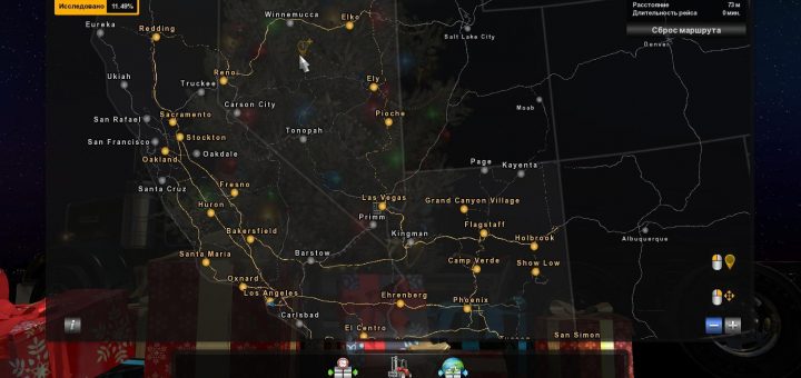 Alaska Ice Road Map 1.38.x for ATS v4.0 - American Truck Simulator mod ...