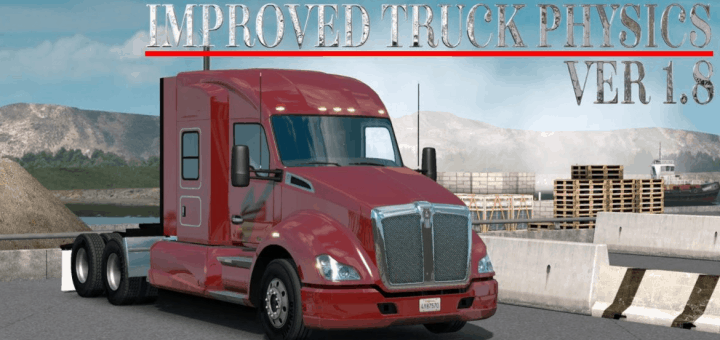 [ATS] REALISTIC LIGHT EFFECT V1.4 - American Truck Simulator mod | ATS mod