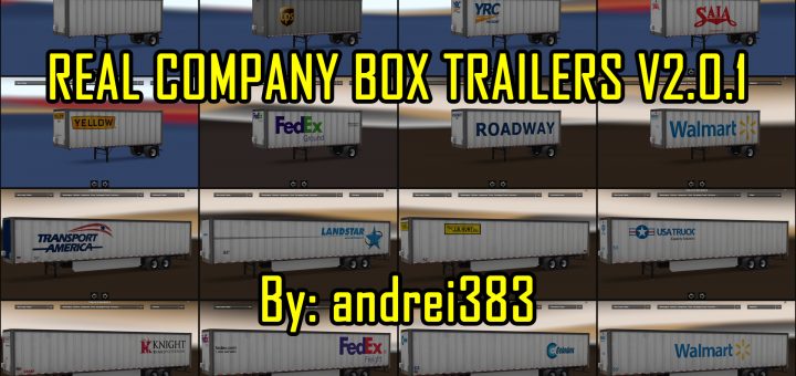Dry Van - American Truck Simulator mods | ATS mods