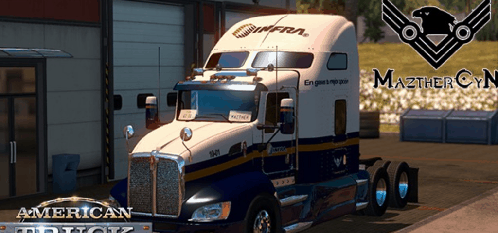 Skin Infra S.A. de C.V. – Kenworth T660 – Mexico – MaztherCyN1001 ATS ...