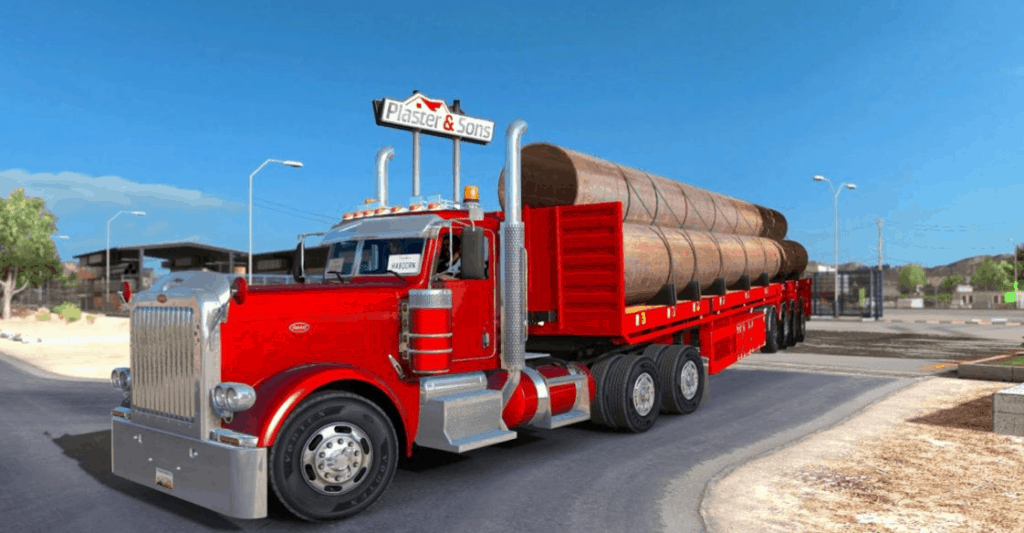 Goldhofer Trailer ATS - American Truck Simulator mod | ATS mod