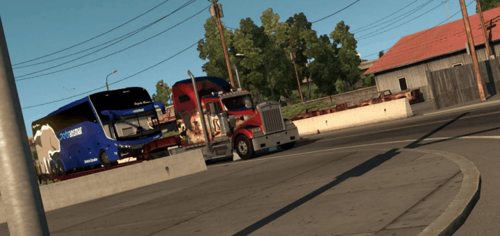 Brenner Tri-Axle Tanker Trailer v1.0 1.41.x - American Truck Simulator ...