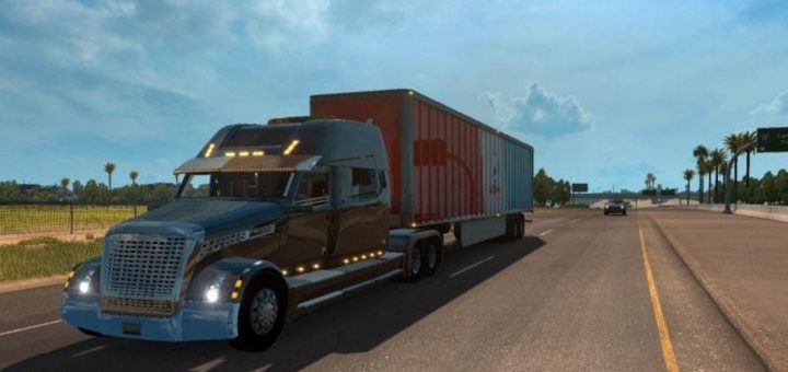 Haterbilt v1.5.1 389 viper2 edit Truck | American Truck Simulator Mod