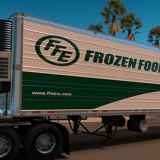 FFE Frozen Wood Express Trailer ATS | American Truck Simulator Mod