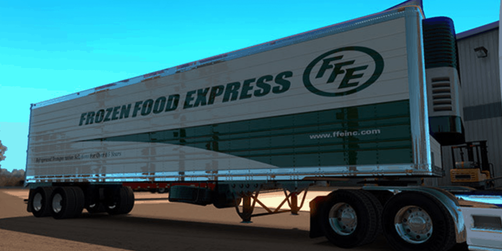 FFE Frozen Wood Express Trailer ATS | American Truck Simulator Mod