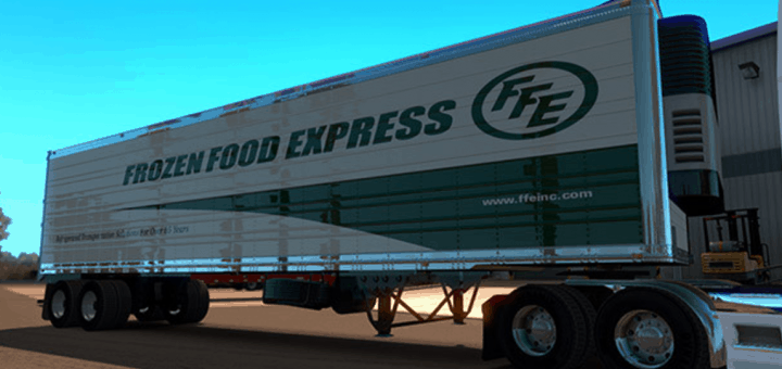 USPS Trailer Mod - American Truck Simulator mod | ATS mod