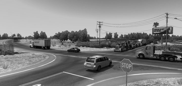 Australia Outback Map v1.0 1.40 - American Truck Simulator mod | ATS mod