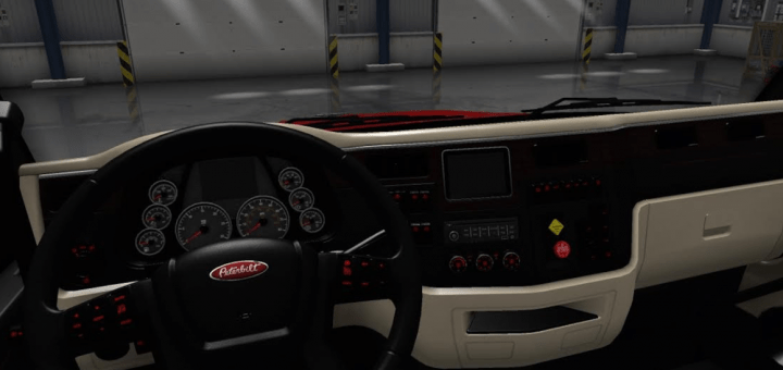 Custom High Res Peterbilt 379 Interior v1.0 - American Truck Simulator ...