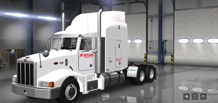 Peterbilt Custom Rig Skin Mod - American Truck Simulator mod | ATS mod