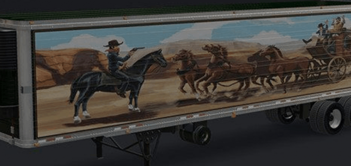 Custom Wilson Flatbed Ownable v2.5 1.34.x Trailer ATS - American Truck ...