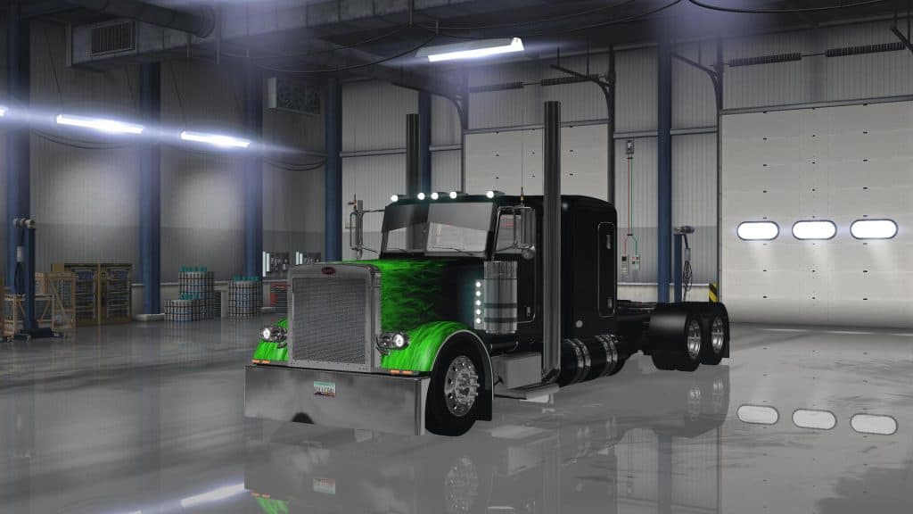 FLAME PAINTJOB FOR VIPER 389 V1.0 ATS 2 - American Truck Simulator mod ...