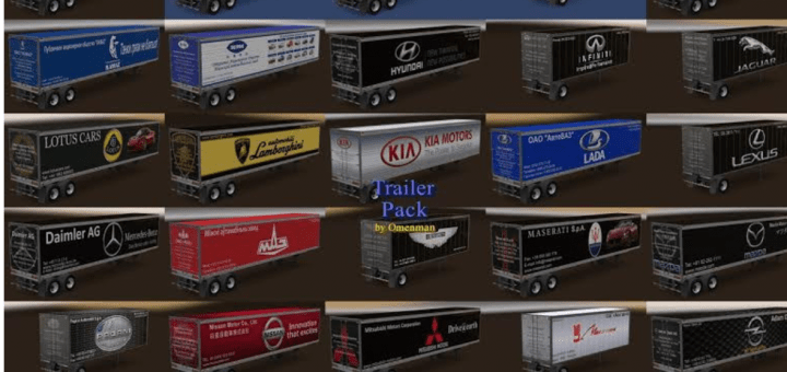 Heavy Trailers Pack v2.0 ATS - American Truck Simulator mod | ATS mod