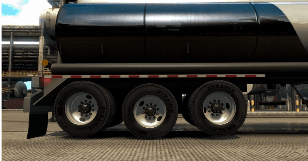 Trailer liftable axles v 1.1 ATS | American Truck Simulator Mod