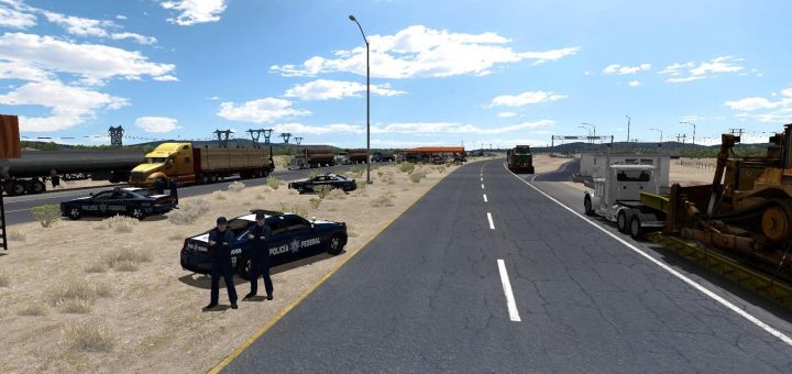 MEXUSCAN 1.7.1 MAP - American Truck Simulator mod | ATS mod