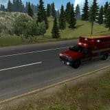 EMERGENCY VEHICLES USA TRAFFIC (1.6) ATS | American Truck Simulator Mod