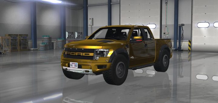 FORD F350 86 1.43 - American Truck Simulator mod | ATS mod