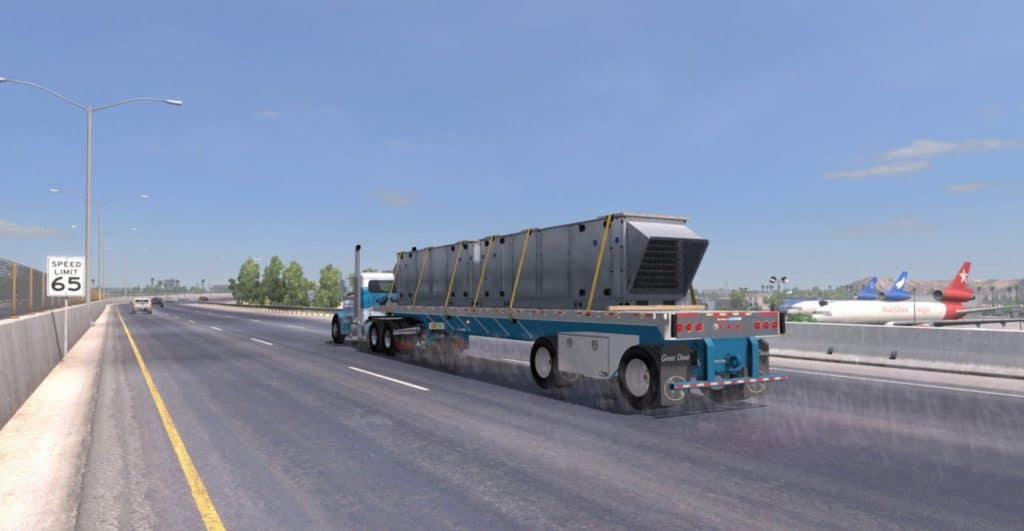 Great Dane Flatbed v 5 (5) - American Truck Simulator mod | ATS mod