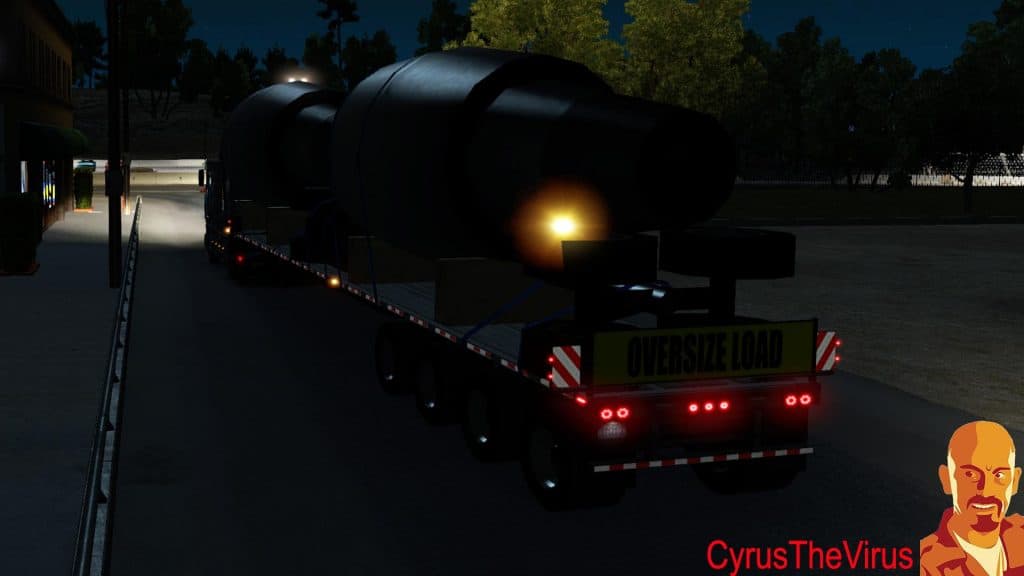OVERSIZE TRAILERS U.S.A. ATS 1.6.X MOD 4 - American Truck Simulator mod ...