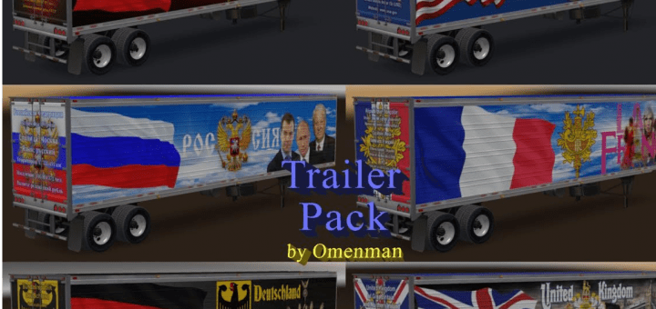 Custom great dane reefer Trailer | American Truck Simulator Mod