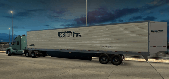 Old Milwaukee reefer trailer mod ATS - American Truck Simulator mod ...