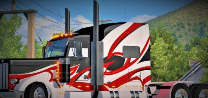 Central Transport FLB Skin - American Truck Simulator mod | ATS mod