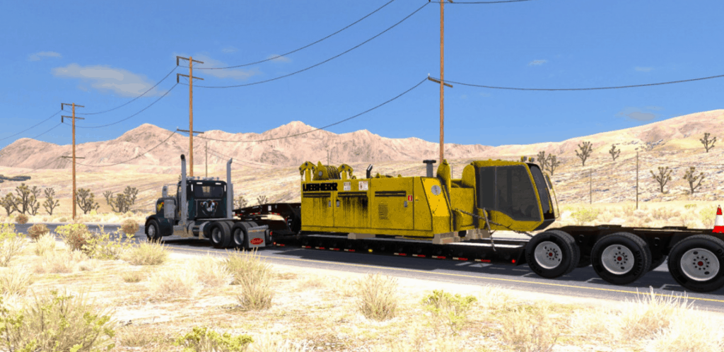 Etnyre Lowboy Black Hawk v2.0 ATS | American Truck Simulator Mod
