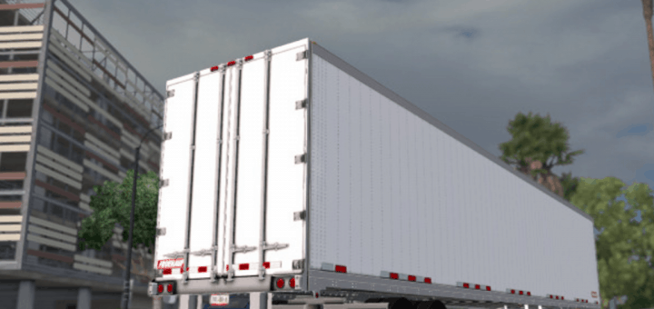 D-Tec 40ft. Container Trailer ATS 1.36 Mod ATS - American Truck ...