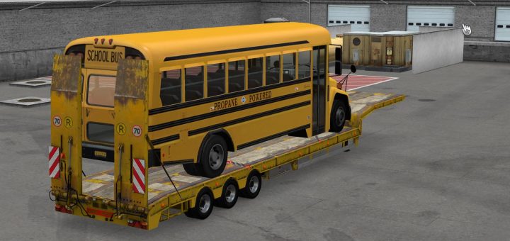 Lusty Tipper trailers v1.0.1 - American Truck Simulator mod | ATS mod