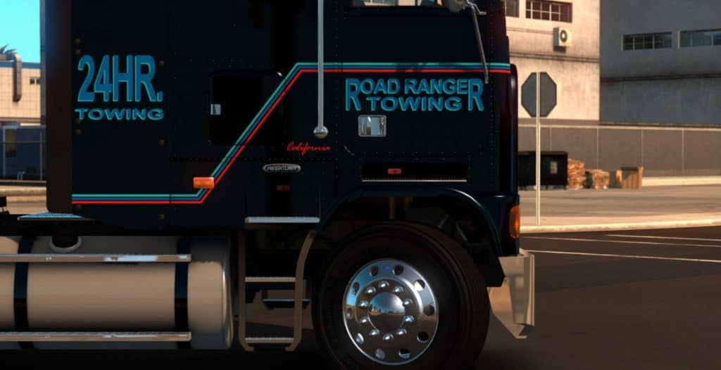 Skin Road Ranger Towing (Terminator 2) for Freightliner FLB Mod (2 ...