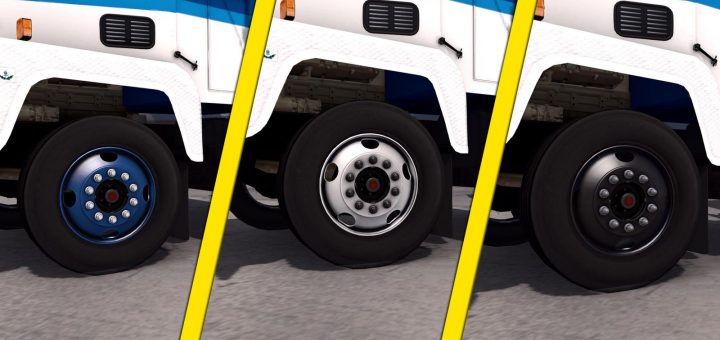 [ATS] ALCOA RIMS PACK V1.0 1.43 - American Truck Simulator mod | ATS mod