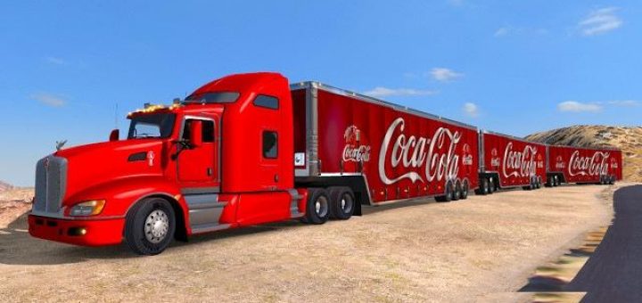 Artic Logging Trailer mod 1.35 ATS - American Truck Simulator mod | ATS mod