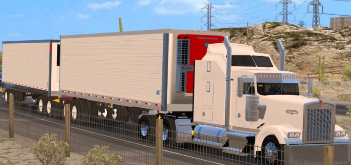 Heavy Trailers Mod - American Truck Simulator mod | ATS mod
