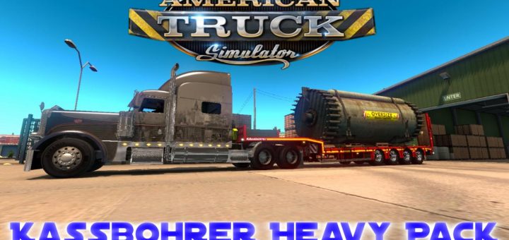 Heavy Haul truck-skin pack for ATS - American Truck Simulator mod | ATS mod