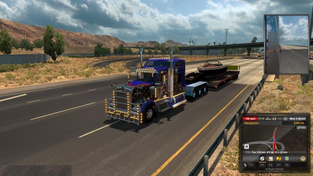 KENWORTH W900 TRI-DRIVE V4 BY BU5TED ATS 3 - American Truck Simulator ...