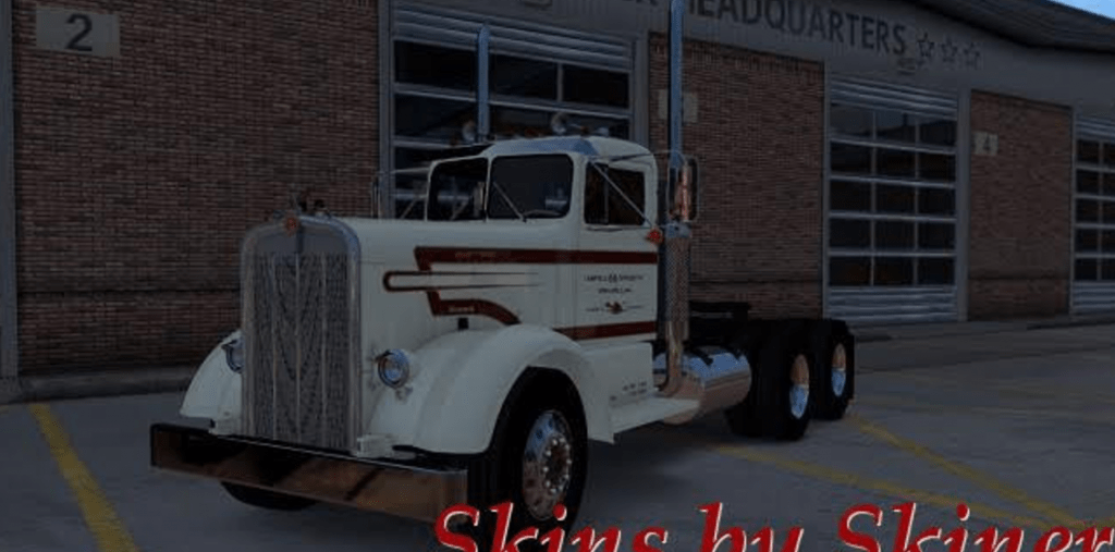 Kenworth Needle nose Campbell 66 Express Inc. custom skin ATS ...
