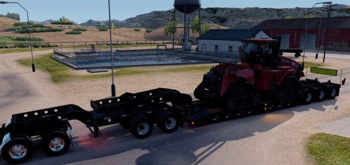 Wesco hay trailer custom 1.39 - American Truck Simulator mod | ATS mod