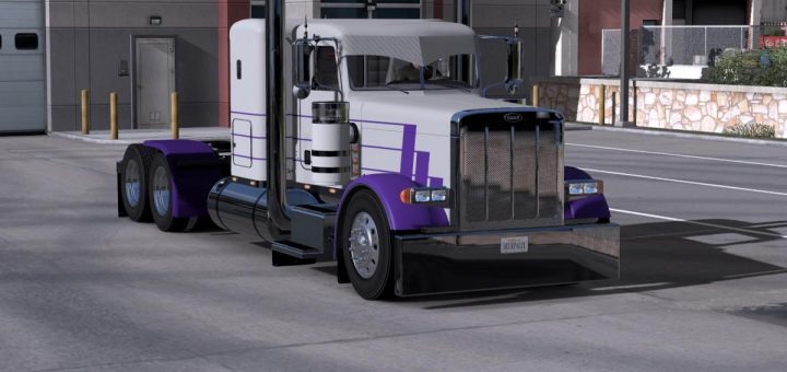Kenworth T680 CFI White Truck Skin - American Truck Simulator mod | ATS mod