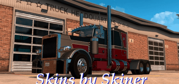 RTA Peterbilt 359 Retro Skinpack v1.0 - American Truck Simulator mod ...
