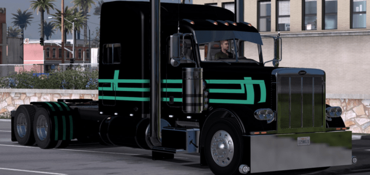 Peterbilt 389 Metallic Purple Skin update ATS - American Truck ...