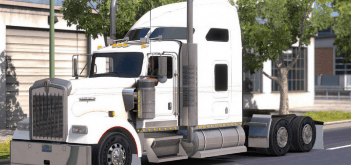 FS19 Mini Mirrors for ATS 1.37.x - American Truck Simulator mod | ATS mod