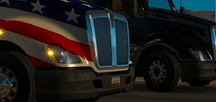 SCS W900 Template for ATS - American Truck Simulator mod | ATS mod