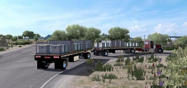 Freight Market B-Double Trailers v1.0 -updated- 1.41.x - American Truck ...