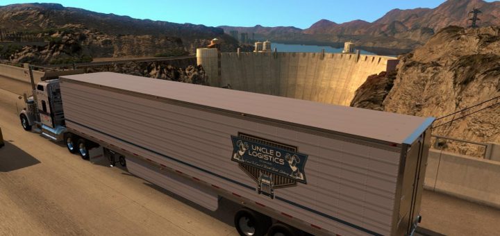 Mac Simizer Dump Trailer Mod - American Truck Simulator mod | ATS mod