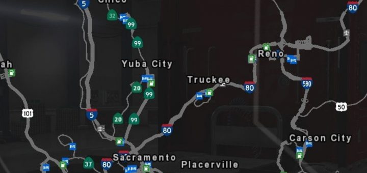 Australia Map Mod 1.40 - American Truck Simulator mod | ATS mod