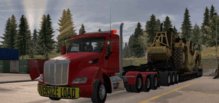 AMTHIEVES FLD 120 Edited Truck - American Truck Simulator mod | ATS mod