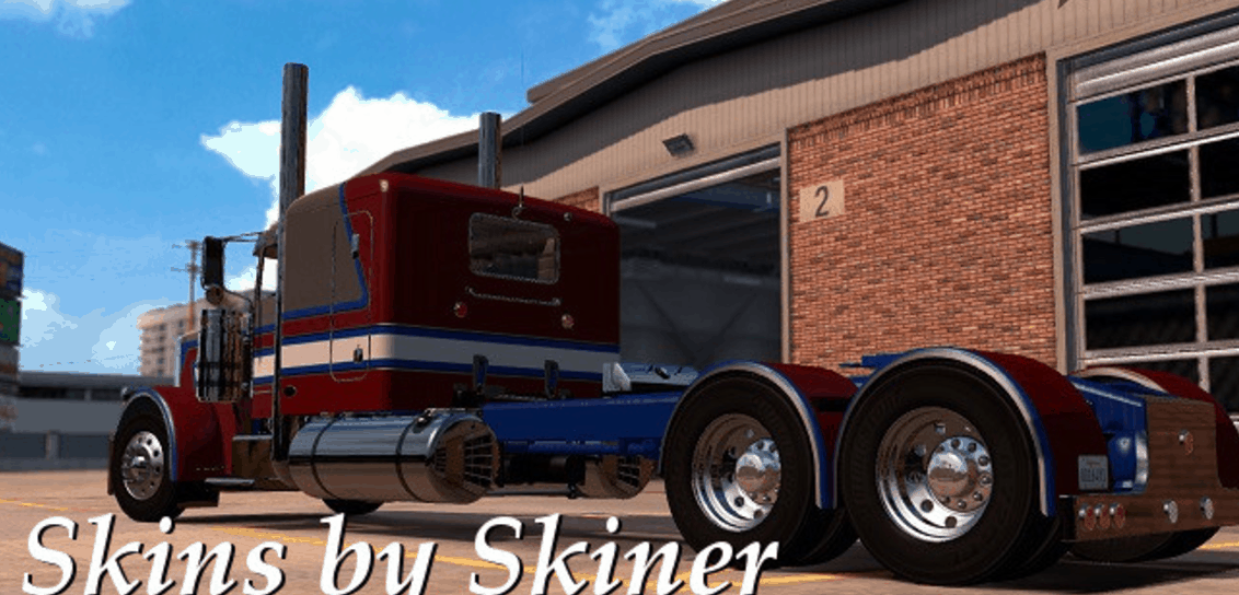 Peterbilt 389 – 806 Trucking Skin ATS | American Truck Simulator Mod